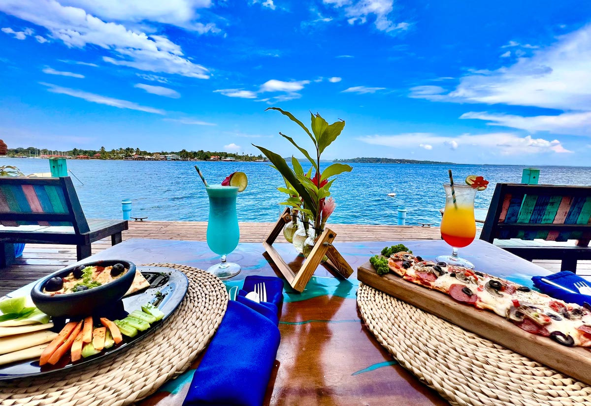 Azul Restaurant Oceano Bocas del Toro - Overwater Caribbean Dining ...
